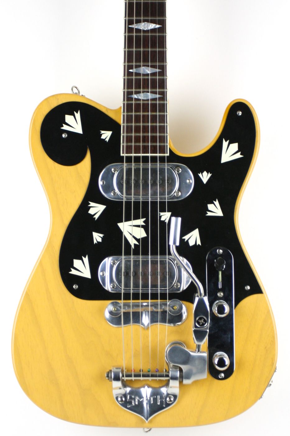 2016 TK Smith Custom Bigsby/Tele-Style Guitar Blonde > Guitars Electric ...
