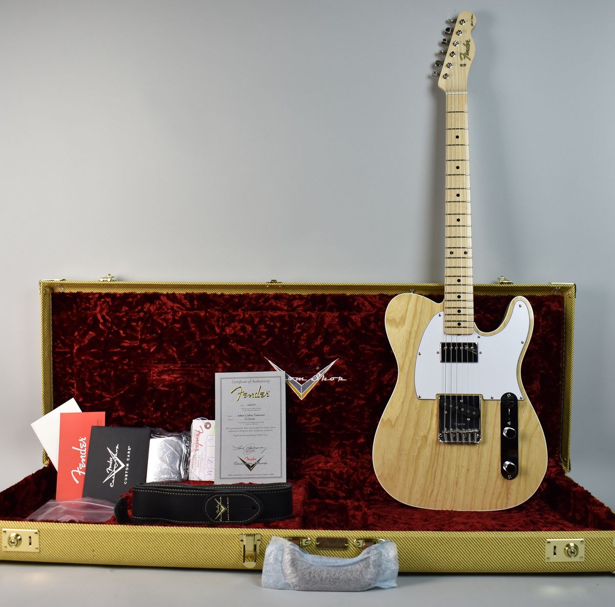 2017 Fender Albert Collins Signature Telecaster Natural > Guitars ...
