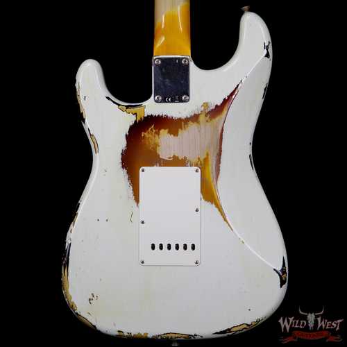 2017 Fender Custom Shop White Lightning 2.0 Stratocaster Heavy Relic ...