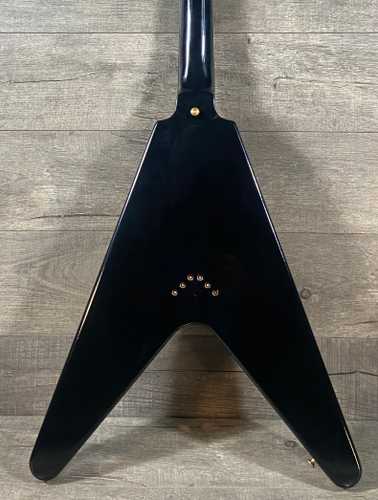2017 Gibson Custom Shop Flying V Custom Ebony > Guitars Electric Solid ...