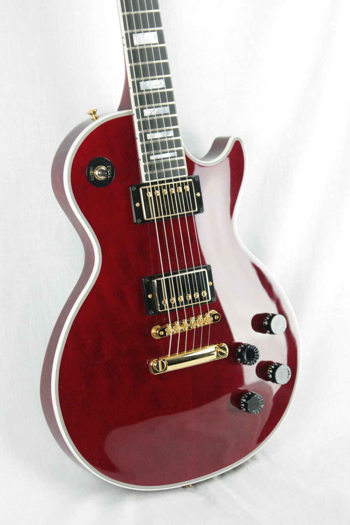 2017 Gibson Custom Shop Les Paul Modern Axcess WINE RED > Guitars ...
