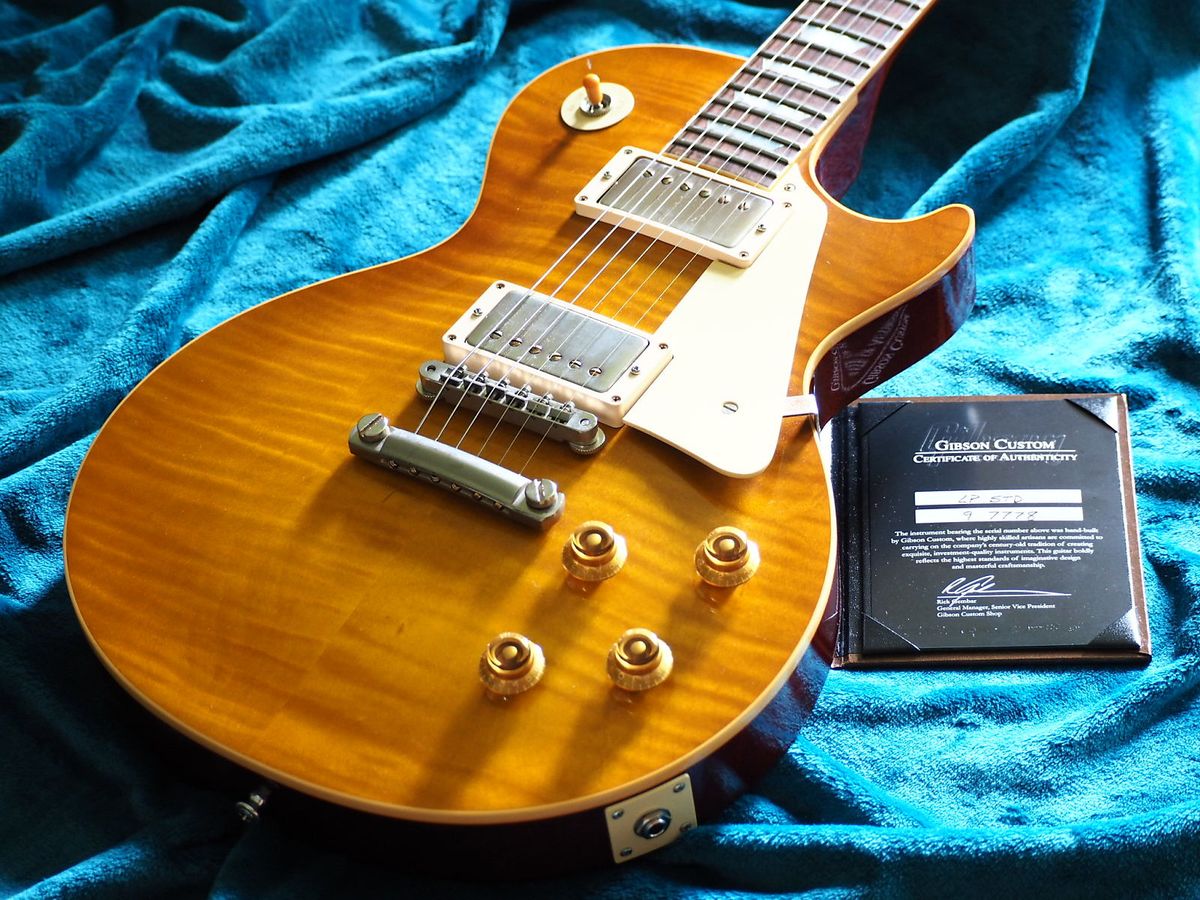 2017 Gibson Les Paul R9 Lemon Burst > Guitars Electric Solid Body | Moe ...