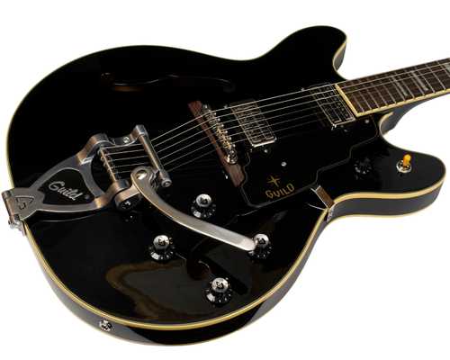 2017 Guild Starfire V Black > Guitars Electric Semi-Hollow Body ...