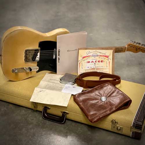 2017 Nacho Banos Blackguard Broadcaster Telecaster > Guitars Electric ...