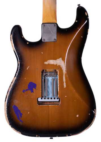 2017 Parts Stratocaster Super Heavy Relic Sunburst > Guitars Electric ...