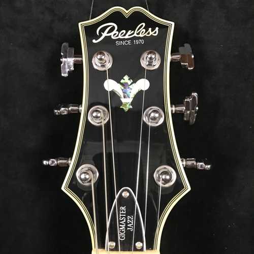 2017 Peerless Gigmaster Jazz #7891 Natural > Guitars Archtop Electric ...