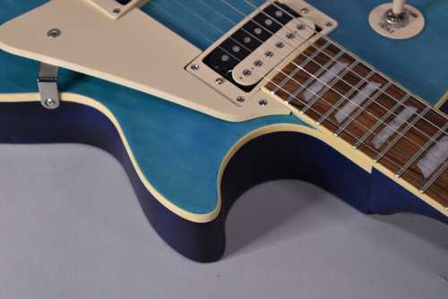 2018 Epiphone Les Paul Traditional Pro II Ocean Blue > Guitars Electric ...