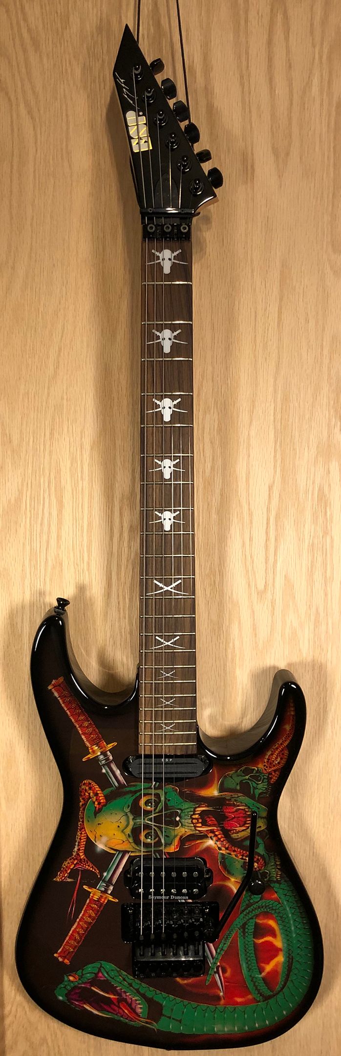 2018 ESP Signature Series George Lynch Skulls & Snakes Skulls & Snakes ...