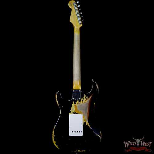 2018 Fender Custom Shop Black Lightning Stratocaster HSS Heavy Relic ...