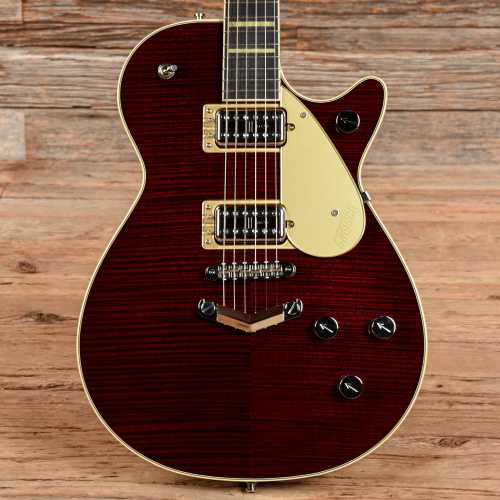 2018 Gretsch G6228FM Players Edition G6228FM Players Edition Red Dark ...