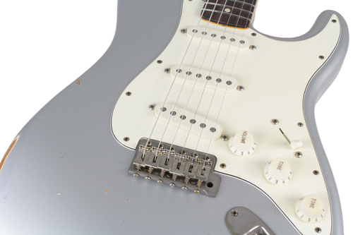 2018 Nash Stratocaster Inca Silver > Guitars Electric Solid Body ...