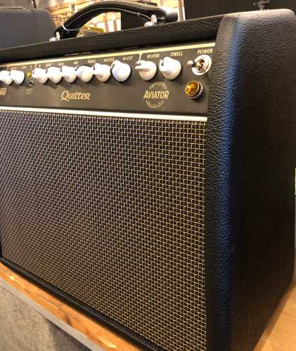 2018 Quilter Aviator Gold 8 Black > Amps & Preamps | Bill Imperial