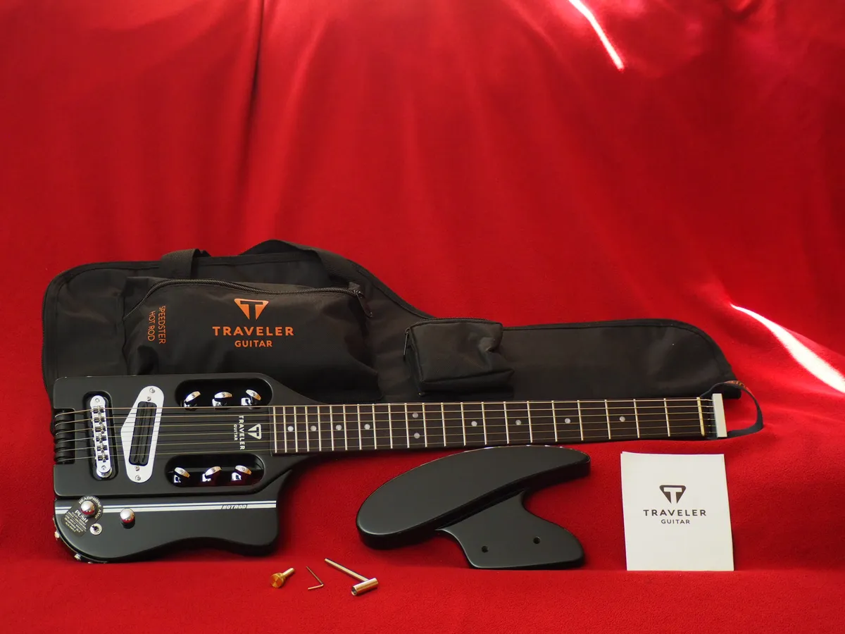 2018 Traveler Guitar Traveler Speedster Hot Rod V2 Electric Travel ...