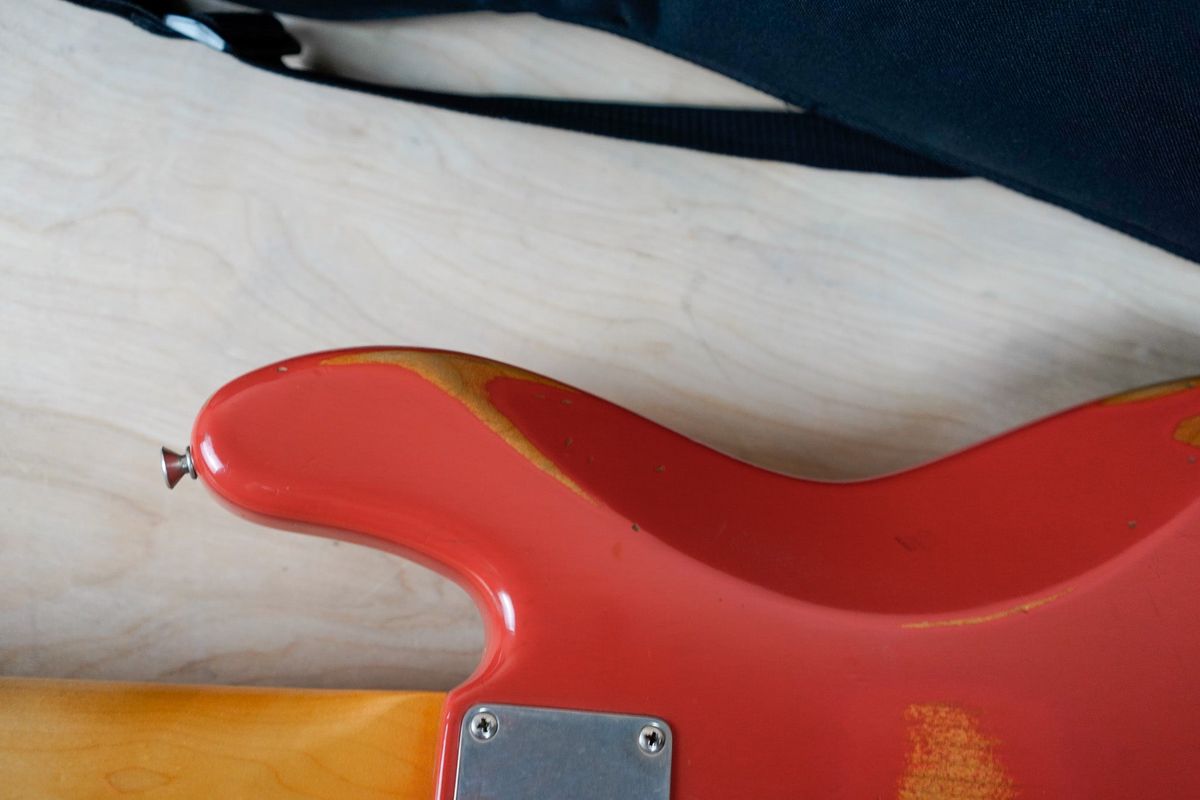 2019 Fender Road Worn '60s Jazz Bass Fiesta Red > Guitars Bass | A ...