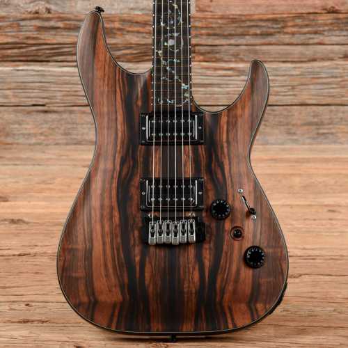2019 Schecter C-1 Exotic Ebony C-1 Exotic Ebony Brown Brown > Guitars ...