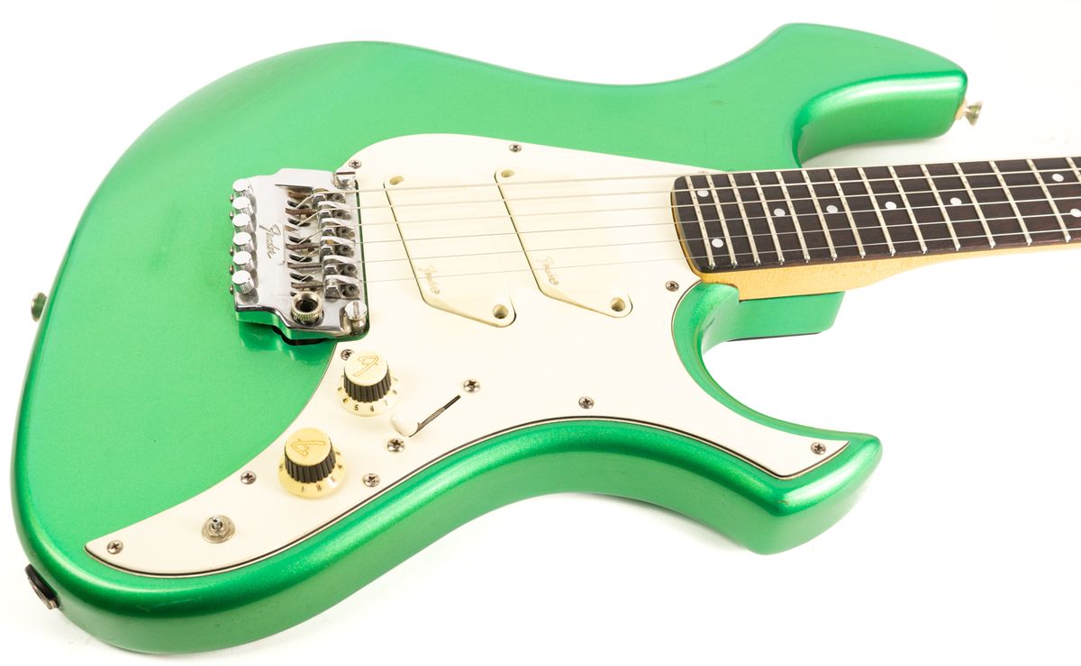 1985 Fender Performer Candy Apple Green > Guitars Electric Solid Body ...