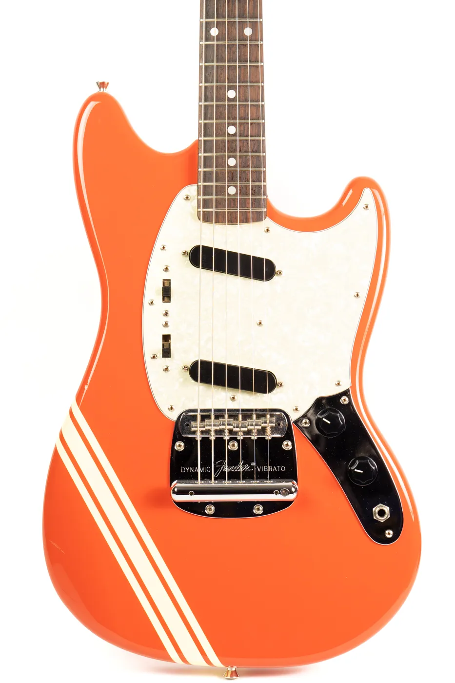 2012 Fender Competition Mustang Fiesta Red > Guitars Electric Solid ...