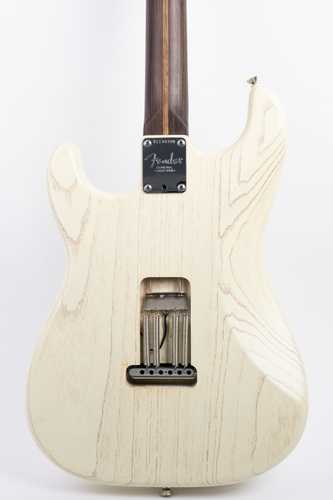 2014 Fender USA Rustic Ash Stratocaster Blonde > Guitars Electric Solid ...