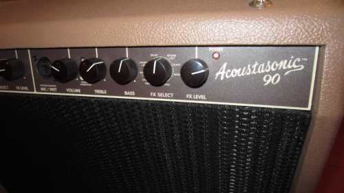 2020 Fender Acoustasonic 90 Brown > Amps & Preamps | Rivington Guitars
