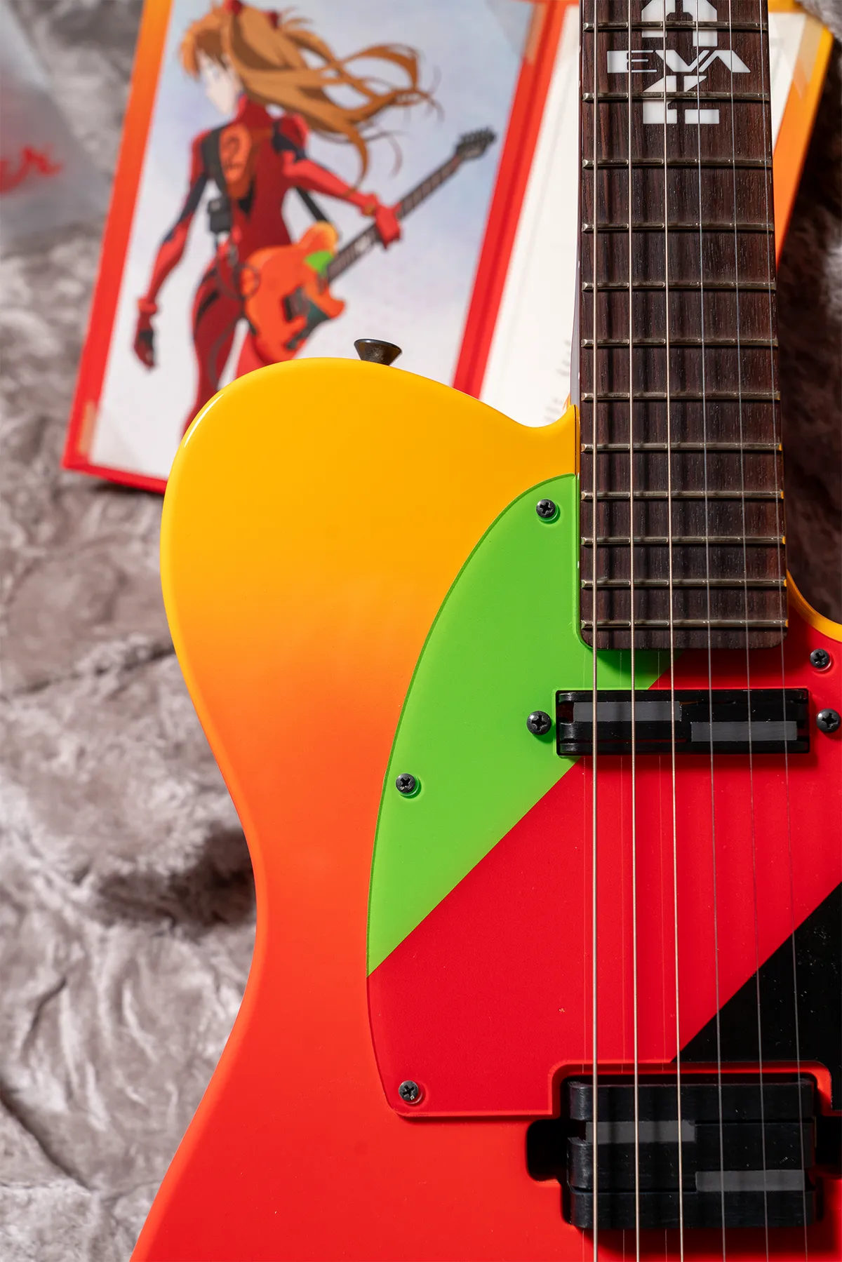 2020 Fender Japan Limited Edition Evangelion Asuka Telecaster > Guitars ...