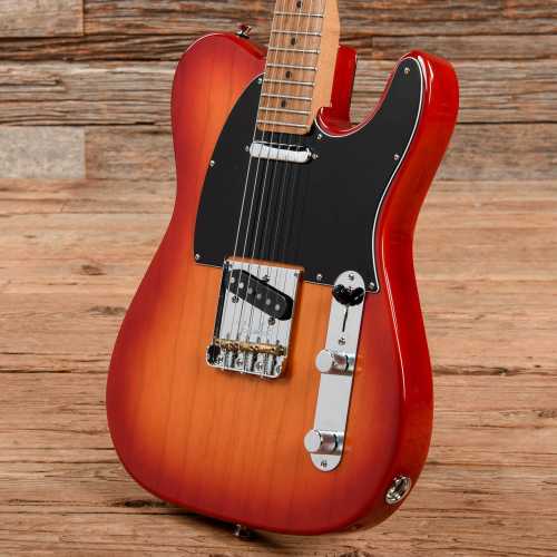 2020 Fender Mod Shop Telecaster Mod Shop Telecaster Sunburst Cherry ...