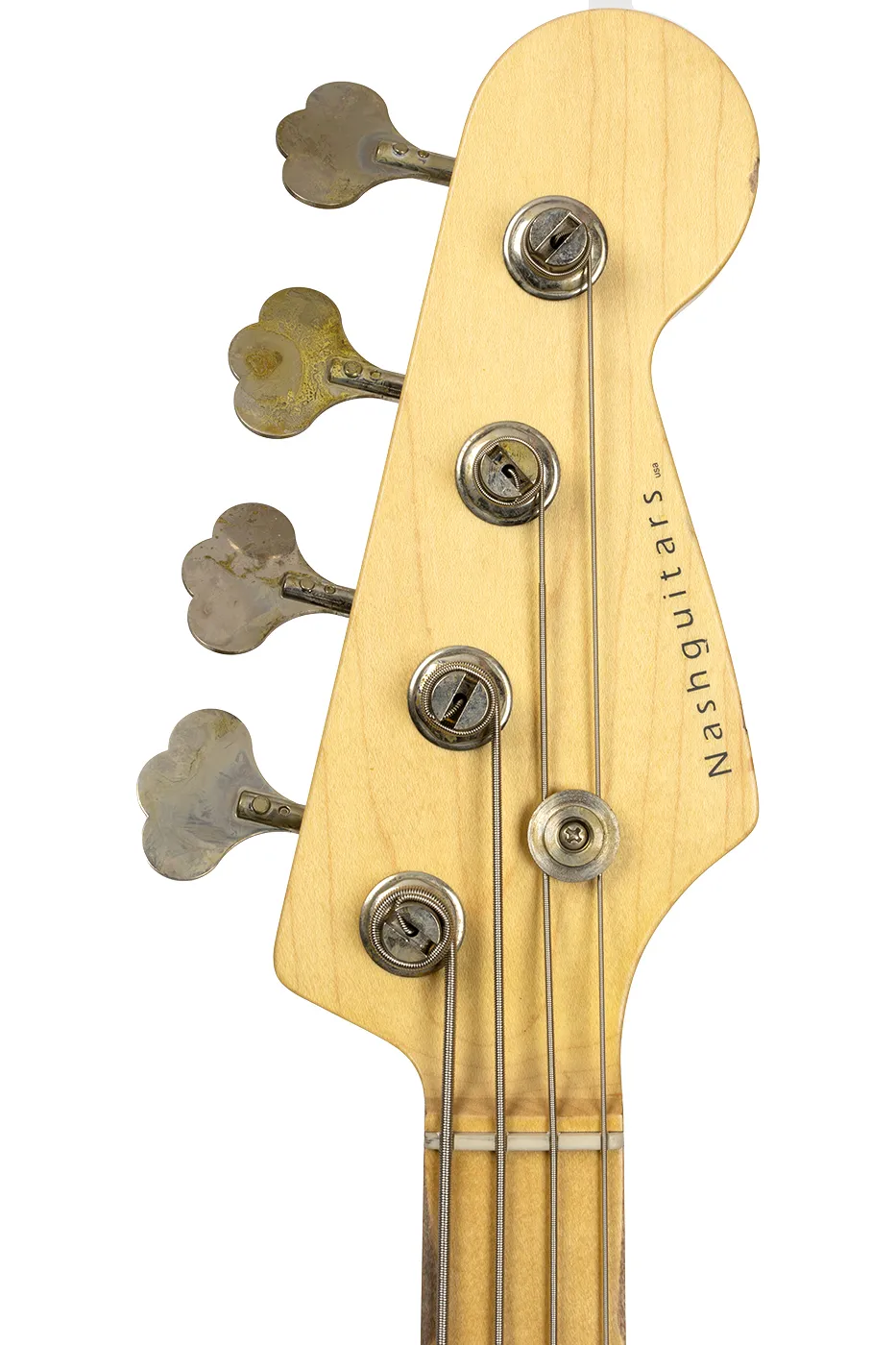 2020 Nash MB63 Relic Green with Competition Stripe > Guitars Electric ...