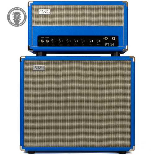 2020 Tyler Amps PT-14 Head + Cabinet Electric Blue > Amps & Preamps ...