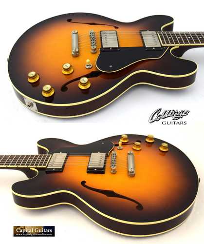 2021 Collings I35 LC Vintage with Throbaks Tobacco Sunburst > Guitars ...
