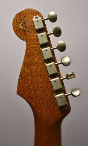 2021 Fender Custom Shop GC Double Bound Stratocaster Aztec Gold ...