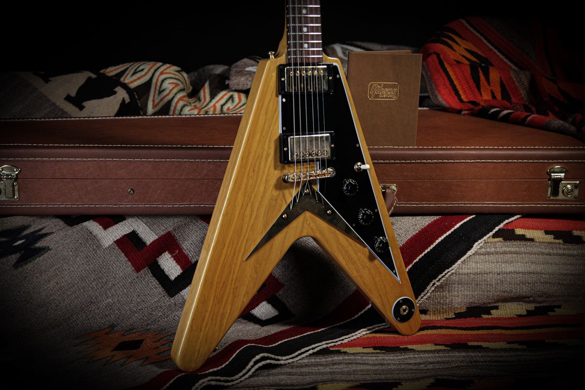 2021 Gibson '58 Flying V Korina > Guitars Electric Solid Body | Rumble ...