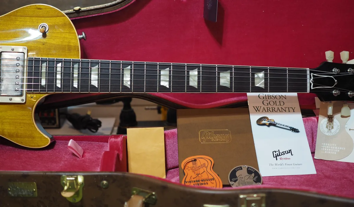 2021 Gibson Les Paul Standard R8 Lemon Burst > Guitars Electric Solid ...