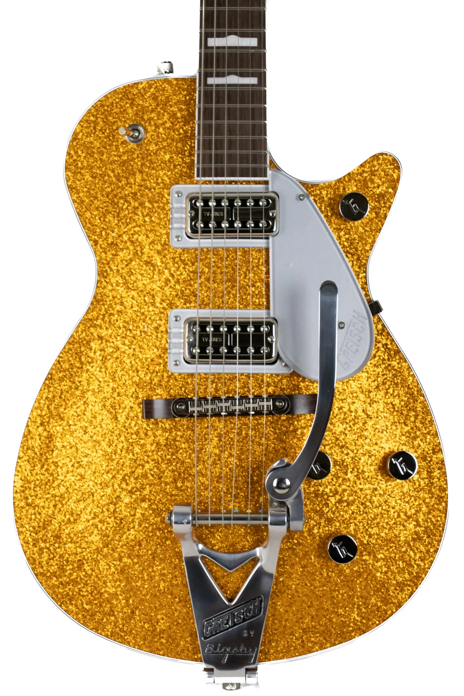 2021 Gretsch G6129T-89 VS Sparkle Jet Gold Sparkle > Guitars Electric ...