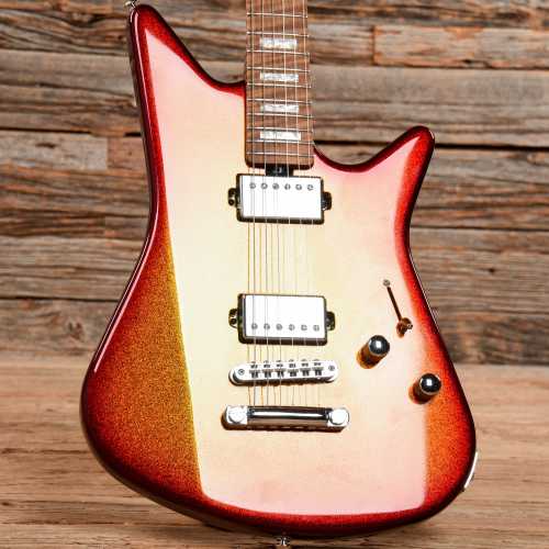 2021 Music Man Albert Lee BFR Albert Lee HH Sunburst Cherry Punch ...