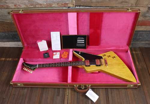 2021 RocknRoll Vintage Explorer Natural > Guitars Electric Solid Body ...