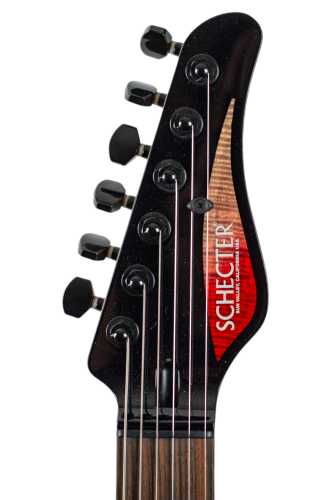2021 Schecter USA Custom Shop Sunset 24 Hardtail Red Stain Black Burst ...