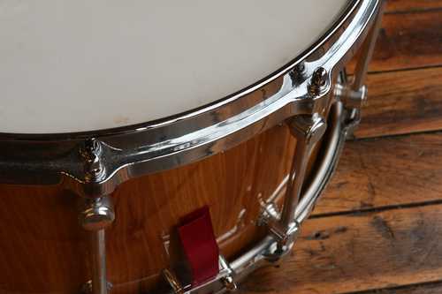 2022 Derby City Custom Drums 14" x 6.5" Snare Drum Osage Orange Stave ...