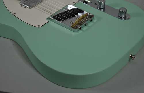 2022 Fender American Performer Telecaster Satin Surf Green > Guitars ...