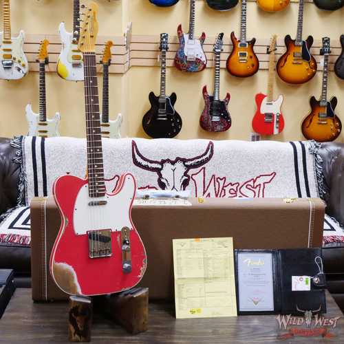 2022 Fender Custom Shop 1962 Telecaster Custom Rosewood Slab Board ...