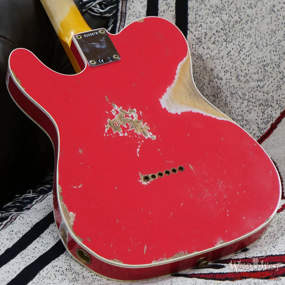 2022 Fender Custom Shop 1962 Telecaster Custom Rosewood Slab Board ...