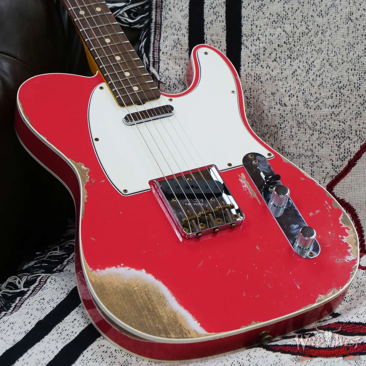 2022 Fender Custom Shop 1962 Telecaster Custom Rosewood Slab Board ...