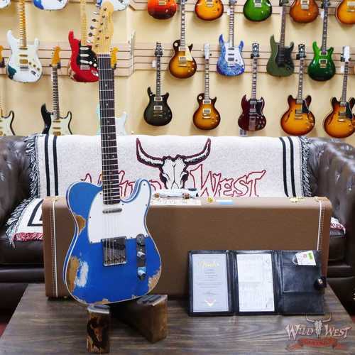 2022 Fender Custom Shop 1962 Telecaster Custom Rosewood Slab Board ...