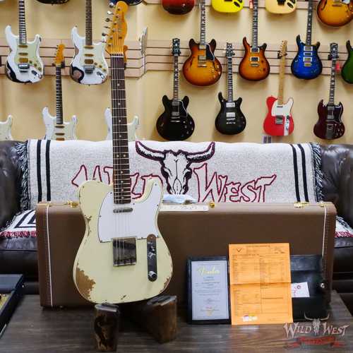 2022 Fender Custom Shop 1962 Telecaster Custom Rosewood Slab Board ...