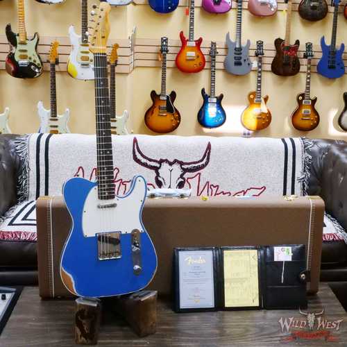 2022 Fender Custom Shop 1962 Telecaster Custom Relic Lake Placid Blue ...