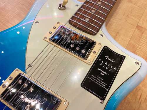 2022 Fender Player Plus Meteora HH Belair Blue > Guitars Electric Solid ...