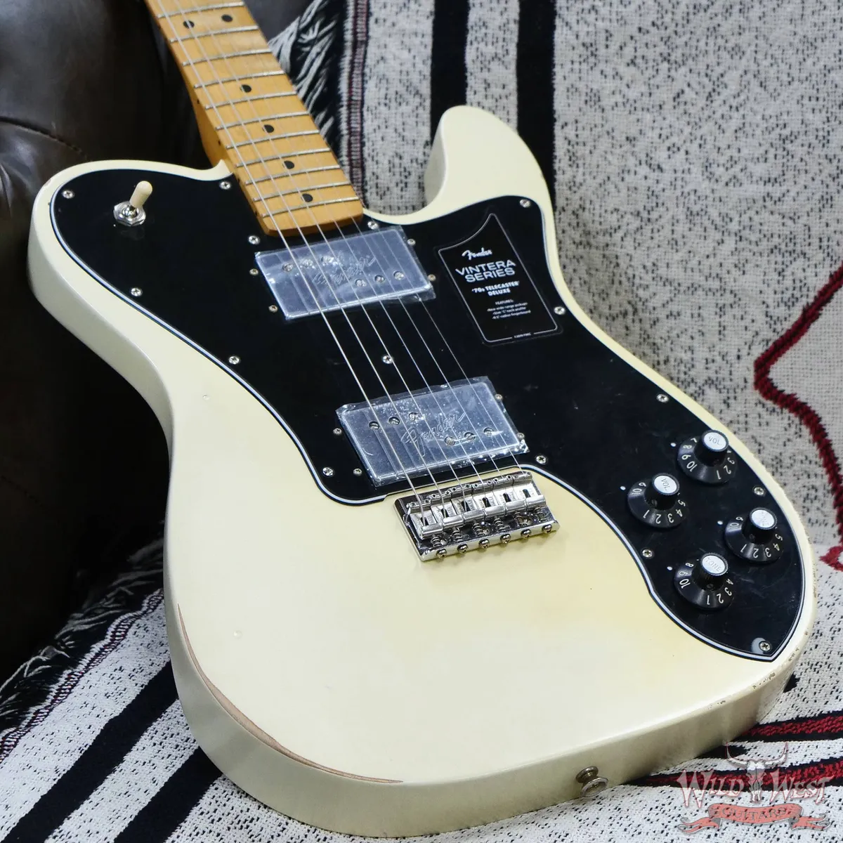 2022 Fender Vintera Road Worn '70s Telecaster Deluxe Olympic White ...