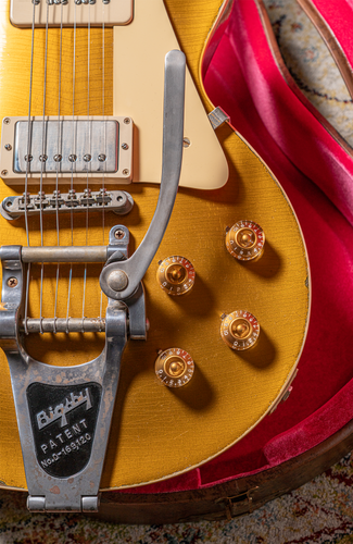 2022 Gibson CS Murphy Lab Heavy Aged Sergio Vallin 55 LP LTD Gold Top ...