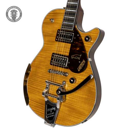 2022 Gretsch G6134TFM-NH Nigel Hendroff Signature Penguin Amber Flamed ...