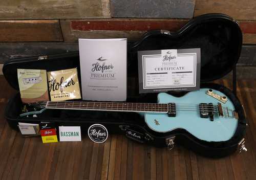 2022 Hofner 500/2 Club Bass Sonic Blue > Guitars Bass | Rock n Roll ...
