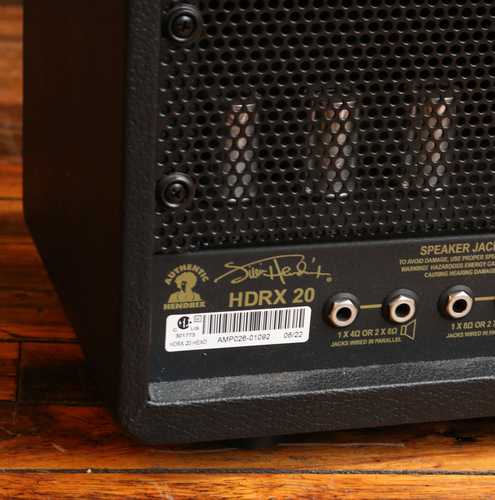 2022 PRS HDRX 20 20-Watt Guitar Amp Head Black > Amps & Preamps | Rock ...