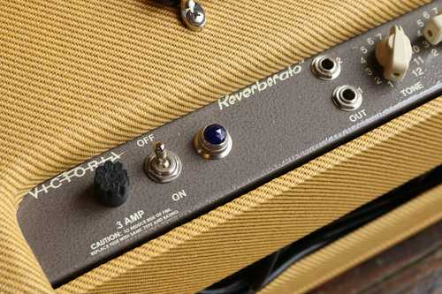 2022 Victoria Amplifier Reverberato Tube Reverb Unit Lacquered Tweed ...